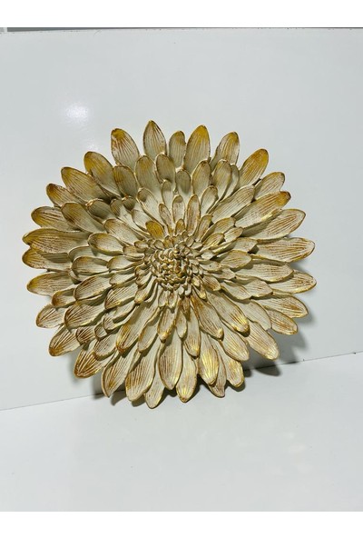 Molino Seni̇ste Polyester Dekorati̇f Süs Tabak Bej - Gold 27 x 27 cm Molino Seni̇ste Polyester Dekorati̇f Süs Tabak Bej - Gold 27 x 27 cm