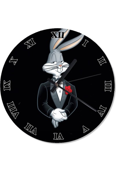 Tablomega Bugs Bunny Tavşan Duvar Saati