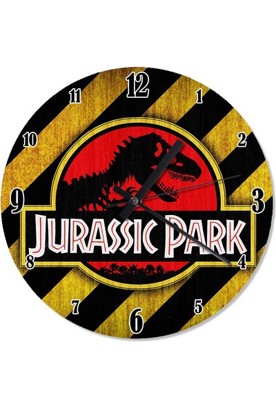 Tablomega Jurassic Park Tasarım Duvar Saati