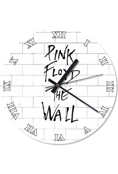 Tablomega Pink Floyd The Wall Tasarım Duvar Saati