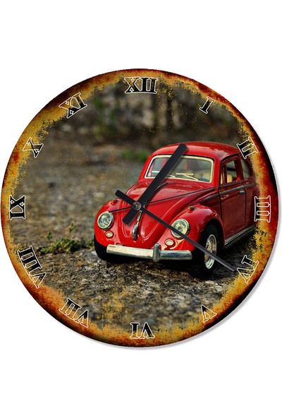 Tablomega Eski Zeminde Vosvos Akarlı Duvar Saati Tablomega Eski Zeminde Vosvos Akarlı Duvar Saati