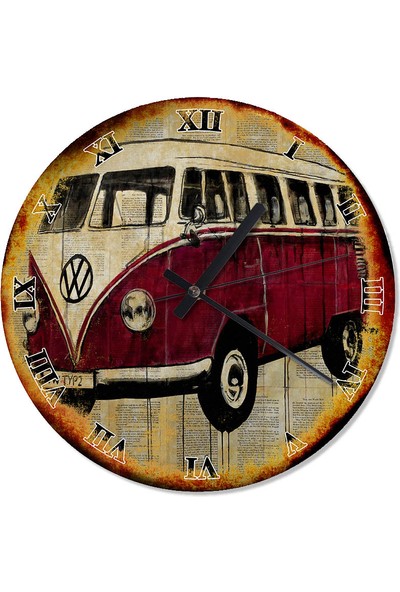 Tablomega Eski Gazete Küpürlü Zeminde Minibüs Duavr Saati Tablomega Eski Gazete Küpürlü Zeminde Minibüs Duavr Saati