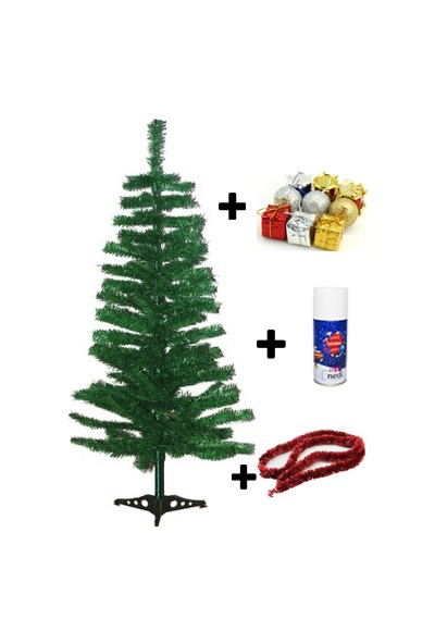 Şifamarketim Yılbaşı Çam Ağacı 150 cm Set