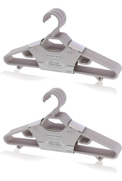 House By House Elbise Askısı Plastik Askı Çok Renkli 12 Adet House By House Elbise Askısı Plastik Askı Çok Renkli 12 Adet