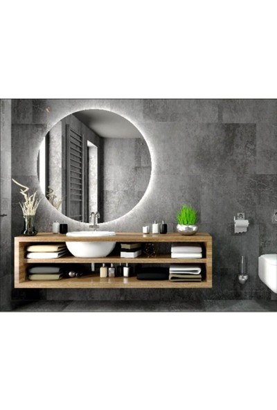 Global Led Mirror 70 cm Çapında Beyaz Ledli Banyo Aynası Konsol Makyaj Aynası 70 cm Düz Global Led Mirror 70 cm Çapında Beyaz Ledli Banyo Aynası Konsol Makyaj Aynası 70 cm Düz