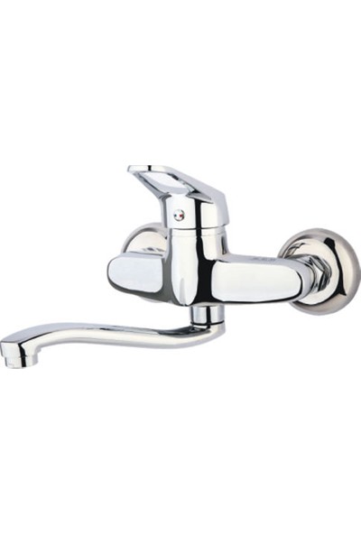 Polimak Musluk Duvardan Aplik Batarya