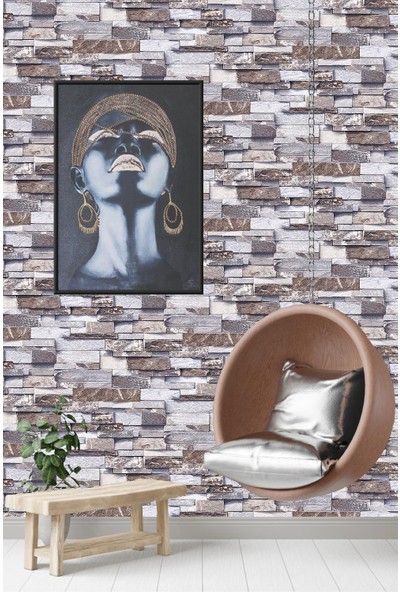 İnci Concept 7075 Popüler Taş Desen Duvar Kağıdı 5 M²