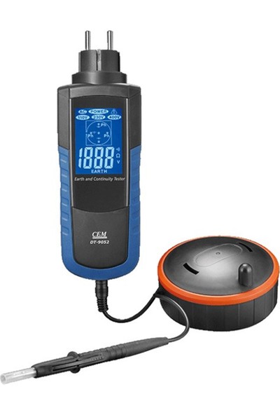 Cem DT-9052 Prizden Topraklama Ölçer