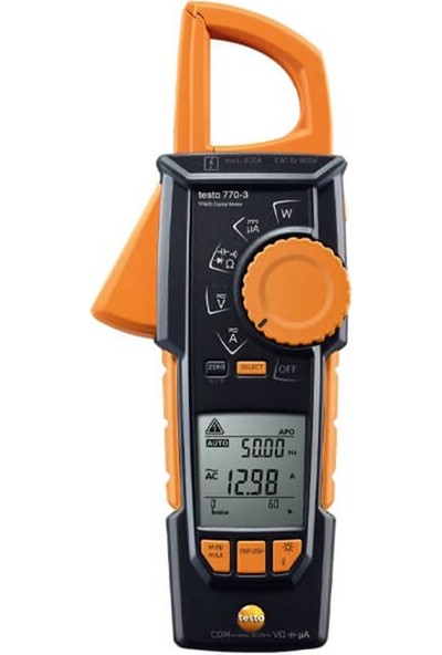 Testo 770-3 Bluetooth´lu Pens Ampermetre Testo 770-3 Bluetooth´lu Pens Ampermetre