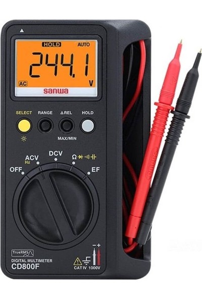 Sanwa CD800F Cep Tipi Multimetre Sanwa CD800F Cep Tipi Multimetre