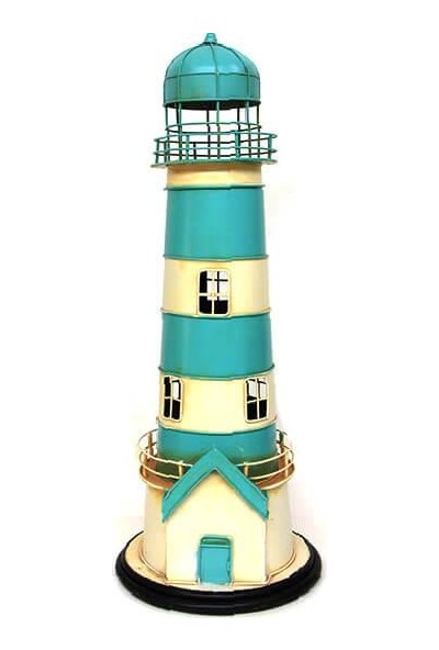 Dekoratif Metal Deniz Feneri Kumbara Vintage Biblo Hediyelik Dekoratif Metal Deniz Feneri Kumbara Vintage Biblo Hediyelik