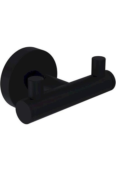 Bocchı Piave Bornoz Askılık Ikili Mat Siyah 3015 0001 Ab