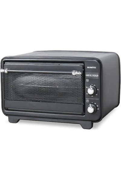 Kumtel KF-6135 Siyah Rustik Mini Fırın 32 Lt Kumtel KF-6135 Siyah Rustik Mini Fırın 32 Lt