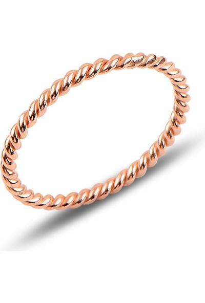 Söğütlü Silver Gümüş Rose Ince Yüzük Söğütlü Silver Gümüş Rose Ince Yüzük