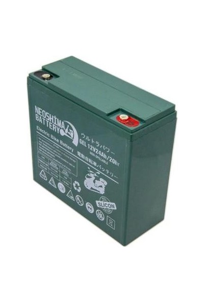 Neoshima 12 V 24 Ah Jel Elektrikli Bisiklet Aküsü Set 6'lı