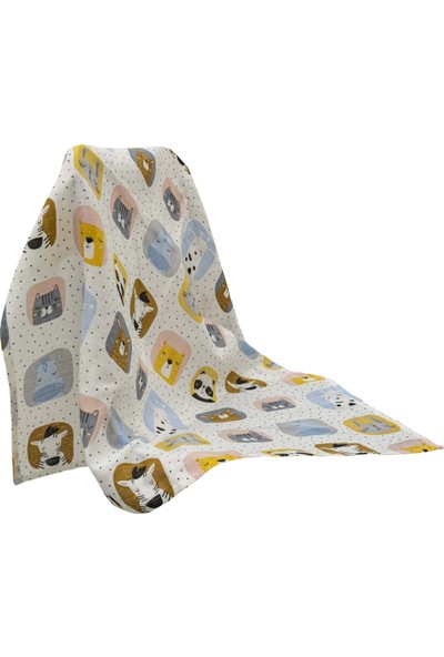 Elfida Home&Kids Pamuk Müslin Çok Amaçlı 80X100 Örtü Elfida Home&Kids Pamuk Müslin Çok Amaçlı 80X100 Örtü