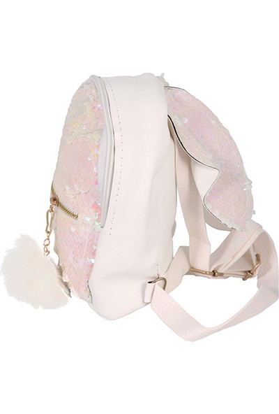As-Meyal Tavşan Çanta Pembe Beyaz As-Meyal Tavşan Çanta Pembe Beyaz
