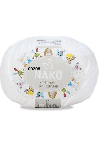 Nako Cotonella Amigurumi 50 Gr.208