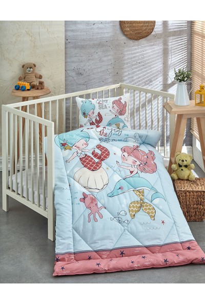 Komfort Home Ranforce Bebek Yorgan Seti %100 Pamuk / V3