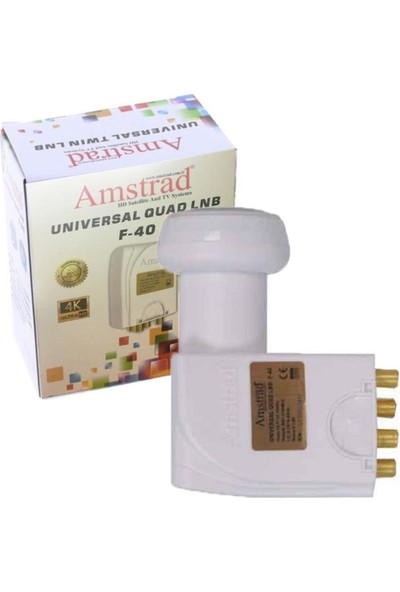 Amstrad F-40 4 Lü Lnb Amstrad F-40 4 Lü Lnb