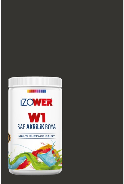 İzower W1 Akrilik Hobi Boyası 1000 ml