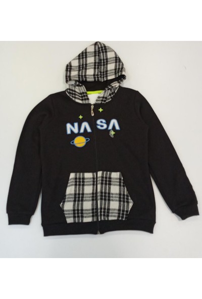Ck Kids Kapüşon Cep Ekoseli Eekek Çocuk 2 Ip Şardonlu Hırka