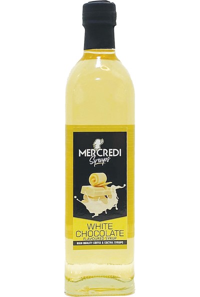 Mercredi White Chocolate - Beyaz Çikolata 750 ml