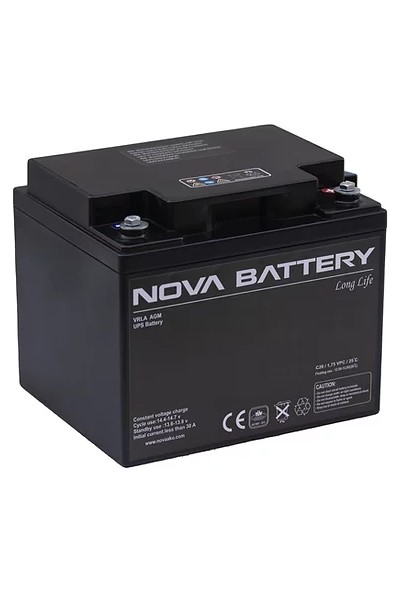 Nova Akü 12V 35 Ah Amper Kuru (Agm) Akü