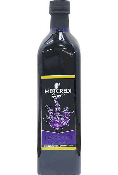 Mercredi Lavander Lavanta Kahve ve Kokteyl Şurubu 750 ml
