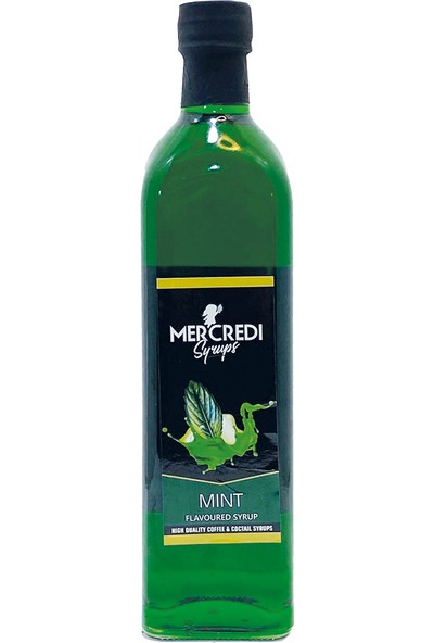 Mercredi Mint Nane Kahve ve Kokteyl Şurubu 750 ml
