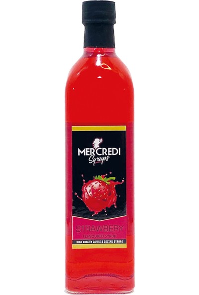 Mercredi Strawberry - Çilek 750 ml