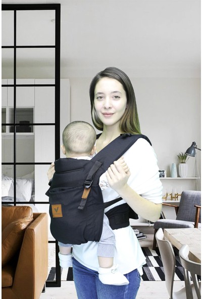 Vivolibaby Era Black Ergonomik Kanguru