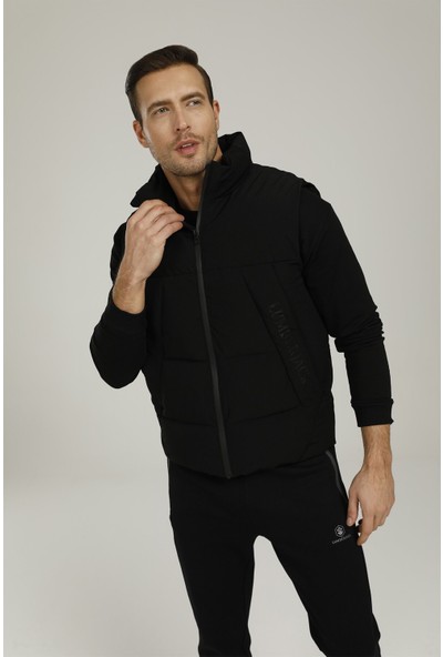 Lumberjack CT660 Udo Vest 1pr Siyah Erkek Yelek Lumberjack CT660 Udo Vest 1pr Siyah Erkek Yelek