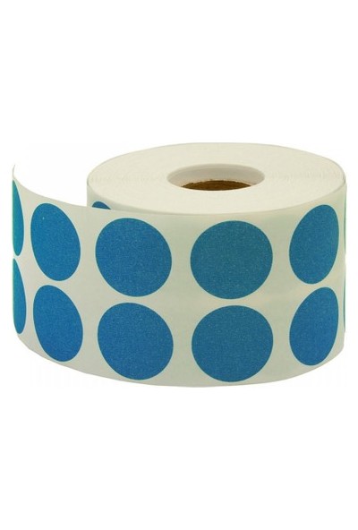 Sert Kırtasiye Noktalama Etiketi 10 mm 5000'LI Mavi Sert Kırtasiye Noktalama Etiketi 10 mm 5000'LI Mavi