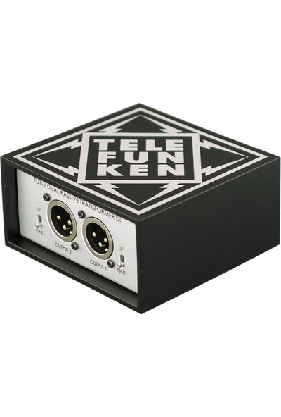 Telefunken Tdp-2 Dual Passive Direct Box