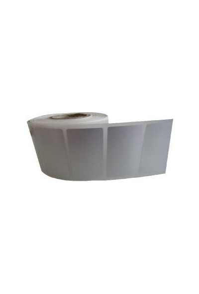 Ofis Turka Silver Mat Barkod Etiketi 30X50 Tekli 1000 Lik Sarım Ofis Turka Silver Mat Barkod Etiketi 30X50 Tekli 1000 Lik Sarım