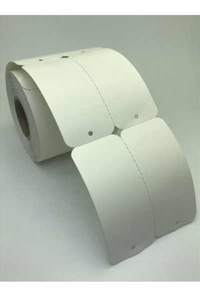 Ofis Turka Karton Sallama Tekstil Etiketi Boş 50X100 2 Li 500 Sarım Ofis Turka Karton Sallama Tekstil Etiketi Boş 50X100 2 Li 500 Sarım