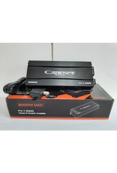 Cadence Fx 1.1000 Rms Mono Amfi Cadence Fx 1.1000 Rms Mono Amfi