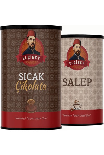Elçibey Salep + Sıcak Çikolata T. 2 x 400 G