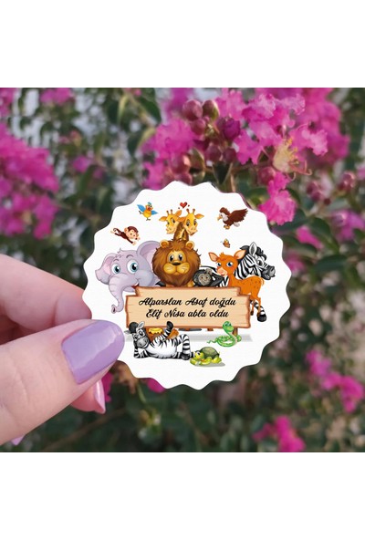 Yaşam Baskı Ahşap Magnet Kişiye Özel Bebek - Çocuk 25'li Yaşam Baskı Ahşap Magnet Kişiye Özel Bebek - Çocuk 25'li