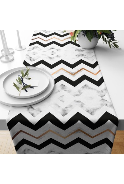 Ay Yıldız Dijital Şık ve Dekoratif Dijital Baskılı Runner Masa Örtüsü Ay Yıldız Dijital Şık ve Dekoratif Dijital Baskılı Runner Masa Örtüsü