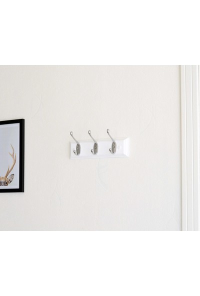 Woodcraft Portmanto Duvar Askısı Mutfak Banyo Askısı