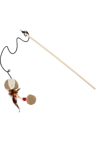 Mixpet Tahta Saplı Kedi Oltası 40 cm