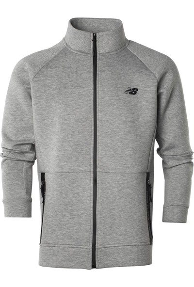 New Balance Erkek Gri Ceket MPJ3114-AG