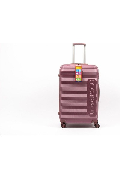 Travel POLO Unisex Valiz A1011 Travel POLO 75 cm Pudra
