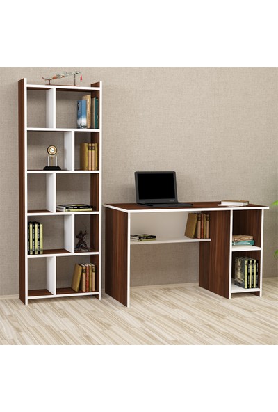 Kalender Dekor Avel Snow 120 cm Çalışma Masası Takımı