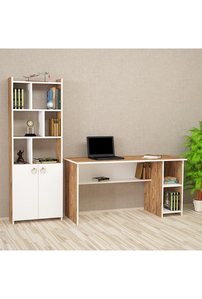 Kalender Dekor Avel Mayra 145 cm Çalışma Masası Takımı