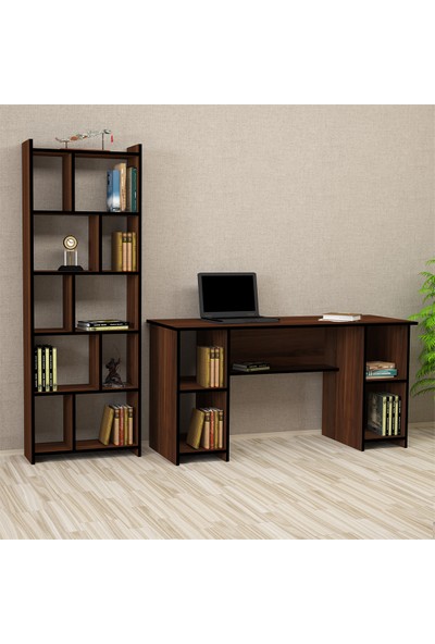 Kalender Dekor Avel-Twins Snow 145 cm Çalışma Masası Takımı