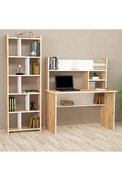 Kalender Dekor Decker Snow 120 cm Çalışma Masası Takımı