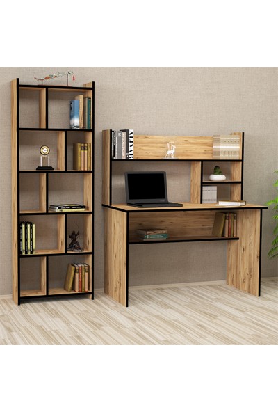 Kalender Dekor Decker Snow 120 cm Çalışma Masası Takımı